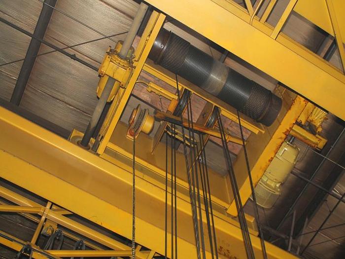 20 Ton, Zenar, overhead bridge crane, class C, 45.10' span, 22' lift ...