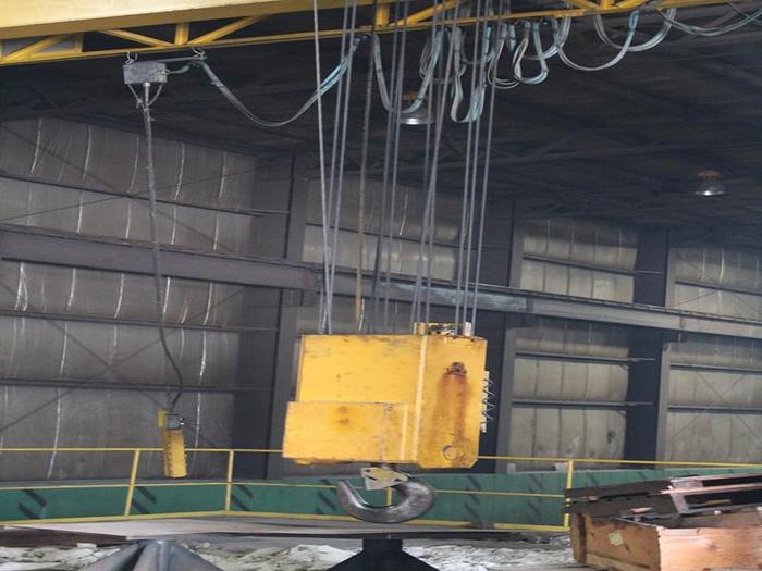 20 Ton, Zenar, overhead bridge crane, class C, 45.10' span, 22' lift ...