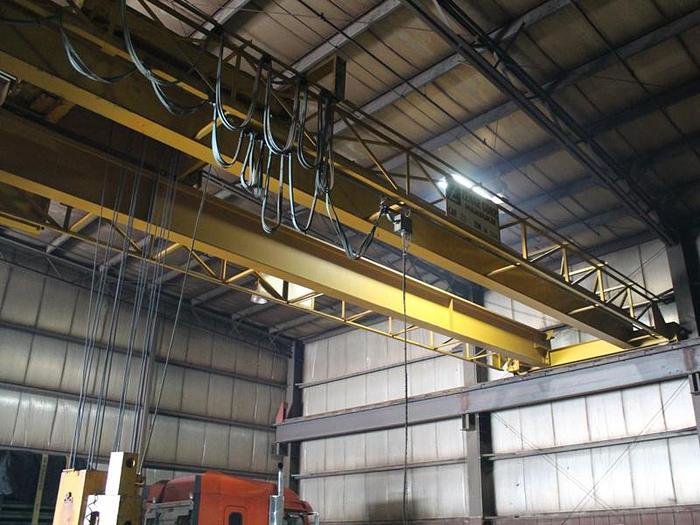 20 Ton, Zenar, overhead bridge crane, class C, 45.10' span, 22' lift ...