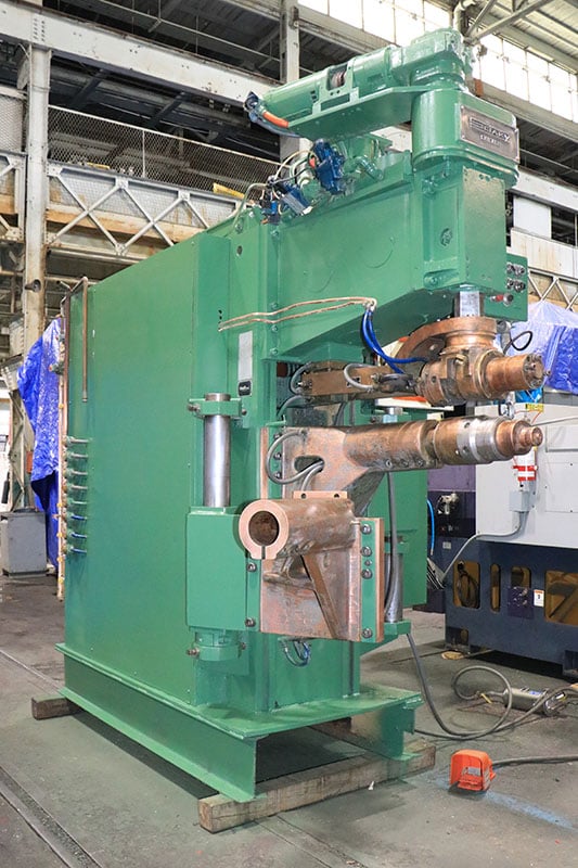 Sciaky PPM.2TLCQ-125-36-20, circular & longitunial arms resistance seam ...