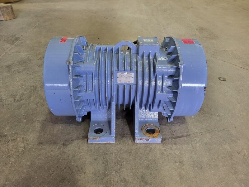 3 HP 1200 RPM Murakami Seiki KEE-34-6W, vibrator motor, continuous duty ...
