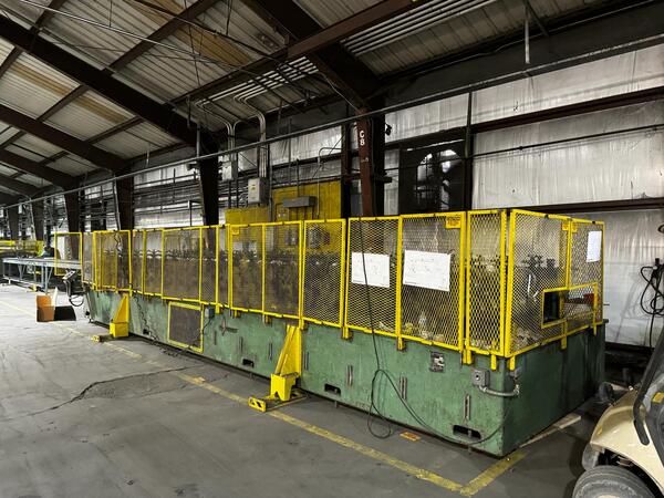 ASC Shadow, Soffit/Liner Panel Rollformer, 10000 lb uncoiler, Roll feed ...