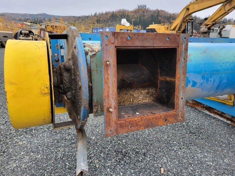 Double 12" U-Trough Auger Hopper System, 5 HP, 230/460 V, 1750 RPM for ...