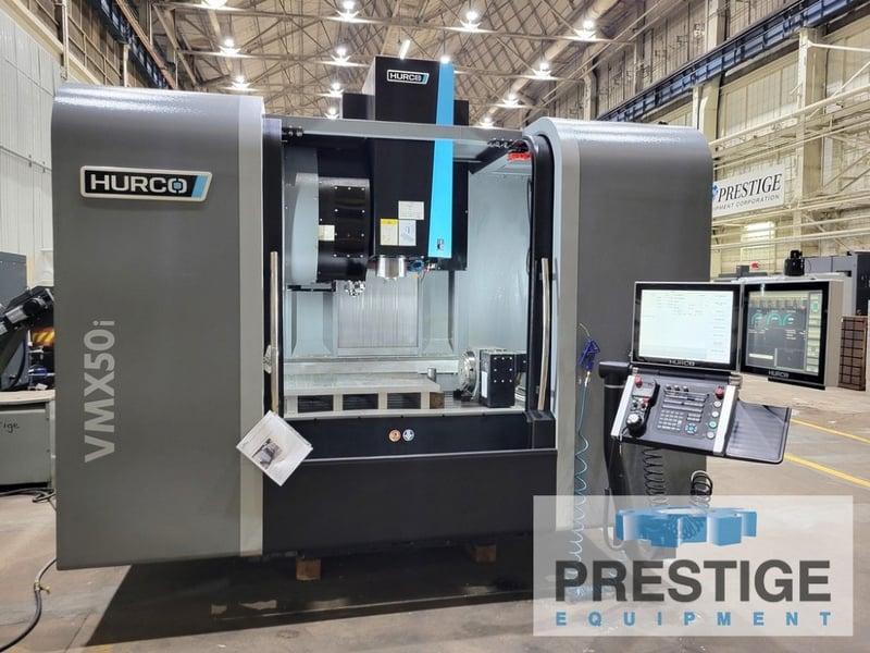 Hurco #VMX-50i, 4-Axis, Hurco CNC, 50" X, 26" Y, 24" Z, 30 automatic ...