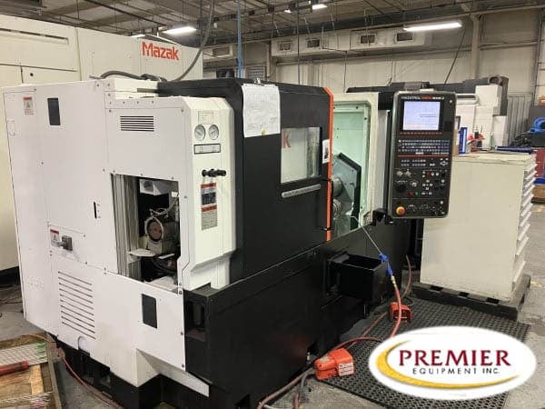 Mazak #QTU-250MS, multi-axis CNC turning center, Mazatrol Matrix Nexus ...