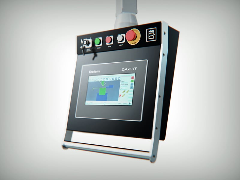 40 Ton, MVD iBend #A40-1250, hydraulic press brake, 4.1'OA, 43.31 ...