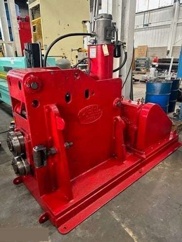 Webb #M-5, offset roll, 1/2" max mild steel thickness, 24" shell ...