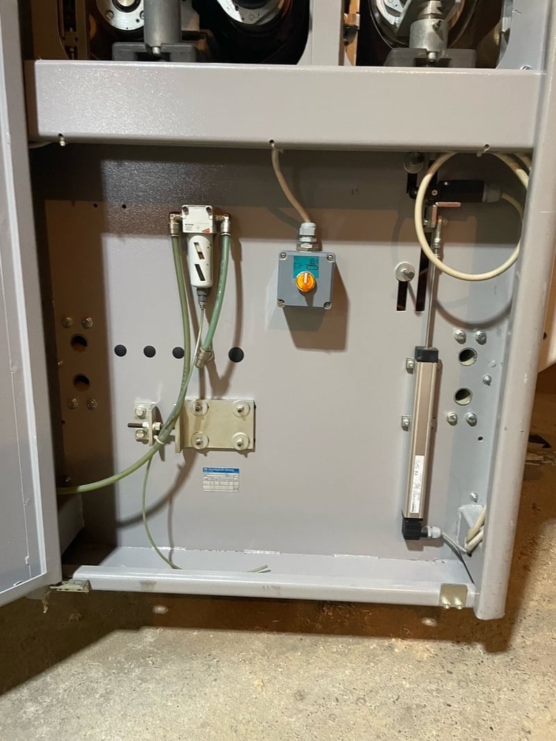 43" Casadei #Libra-2, wide belt sander, 2-belts, 220 V., 3-phase, 10 HP ...