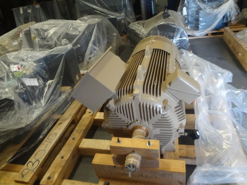 350 HP 1800 RPM General Electric, Frame 5010/5011L, TEFC BB, new, 2300/ ...