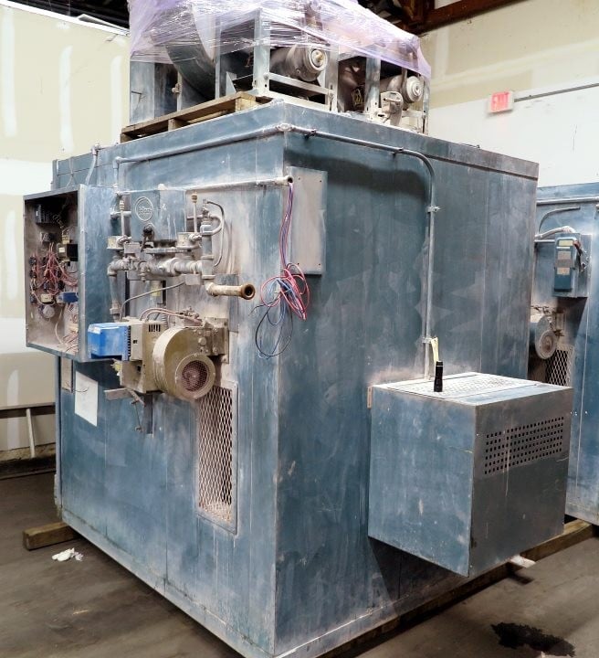 48" width x 72" H x 48" L Grieve, gas fired walk-in oven with solvent ...