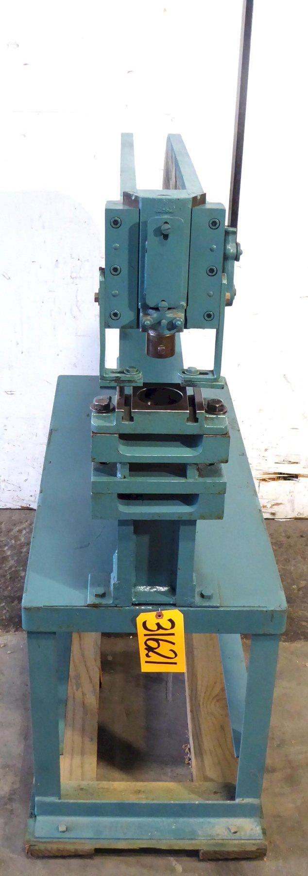 8 Ton, Whitney Jensen #34, lever press/punch, 24" throat For Sale ...