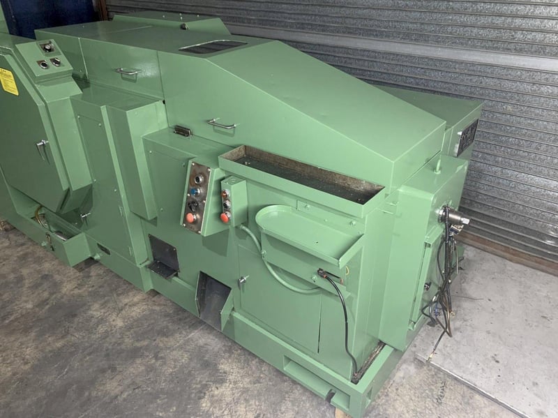 3/8" x 5" Nakashimada #H30A, double blow cold header, 20 HP, 60-110 PPM ...