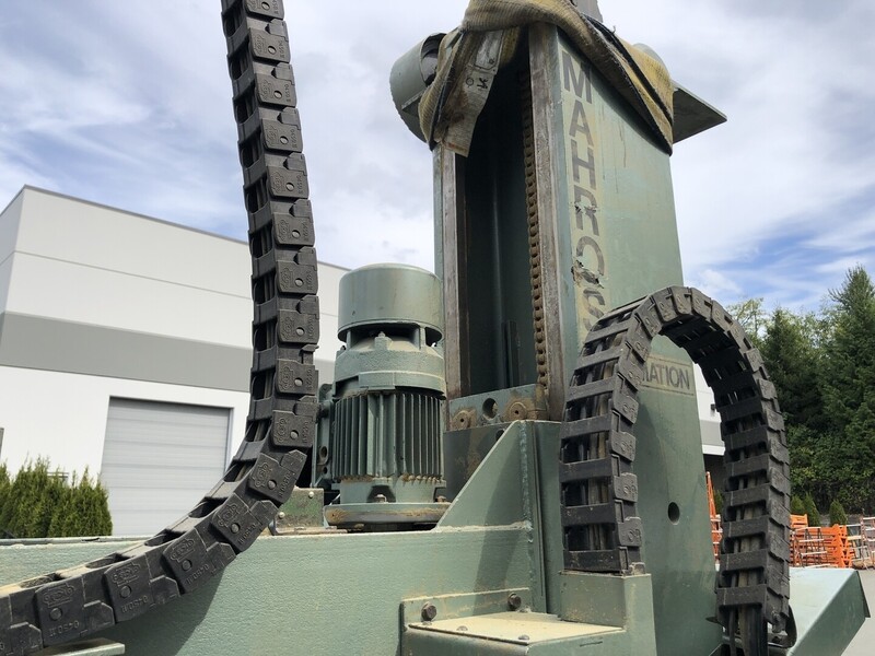 Mahros Automation #ST, manufacturing steel crane, 6' vertical/64 ...