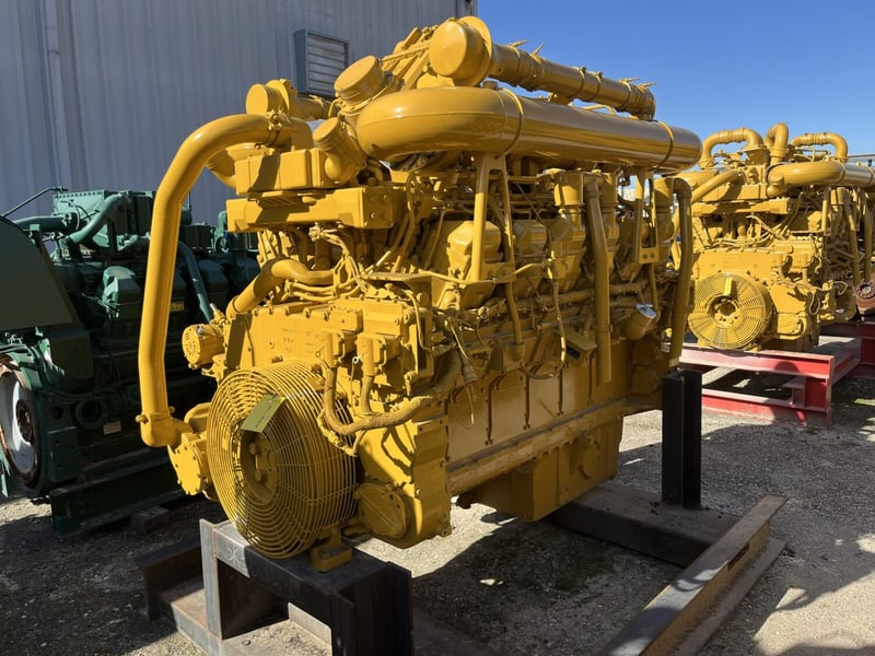 2250 HP Caterpillar #3512C, diesel fracking engine, 1900 RPM, rblt ...