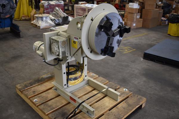 1500 lb. Pandjiris #15-4 AB, welding positioner, TJ-20 gripper chuck ...
