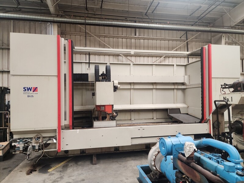 SW #BA35, Machining Center Longbed CNC, 1995 for Sale | Surplus Record