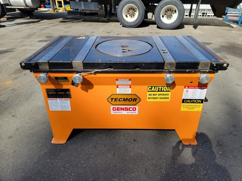 Tecmor #PF-55-4S, rebar bender, 220 V., 3-phase, 7.4 HP, 2020 for Sale ...