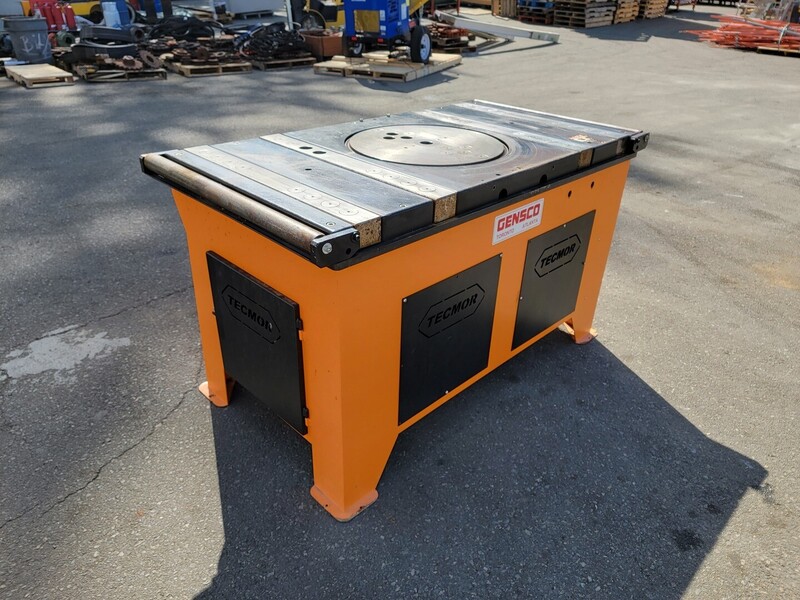 Tecmor #PF-55-4S, rebar bender, 220 V., 3-phase, 7.4 HP, 2020 for Sale ...