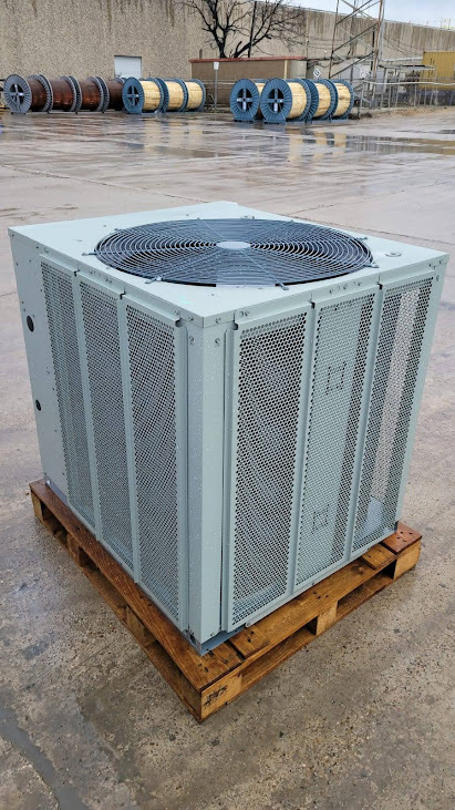 7.5 Ton, Trane #Odyssey, commerical R410a refrigerant 460 V. condenser ...