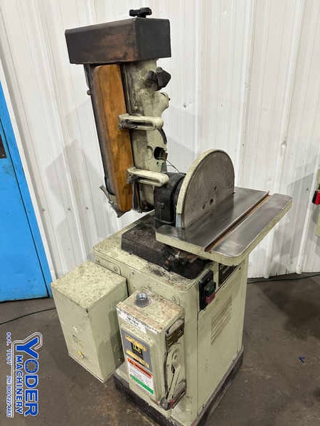 15" Custom #15, vertical disc sander, 24" x10" table, 10" table ...