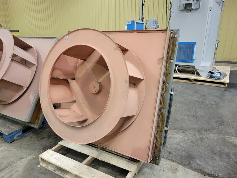 34000 cfm, New York Blower Company #ACF, AcoustaFoil Plug Fan ...