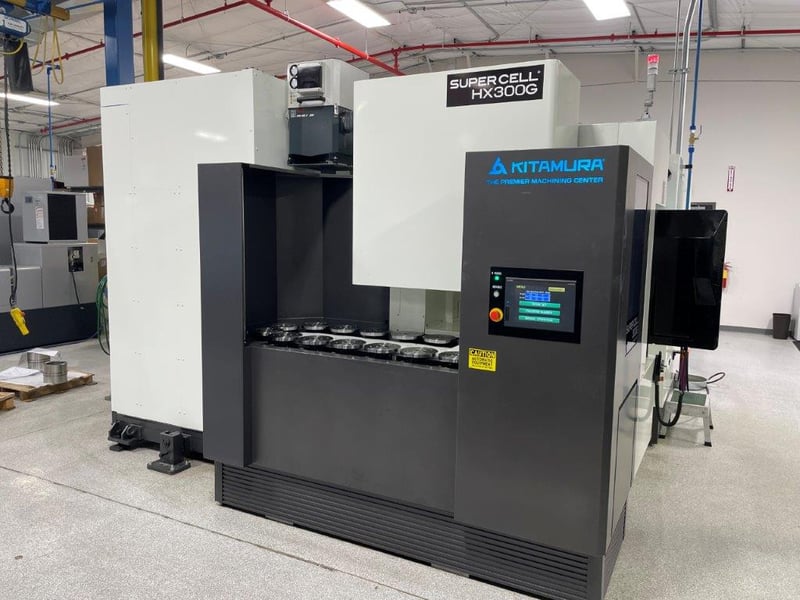Kitamura #Supercell-300G, CNC horizontal machining center, 230 ...