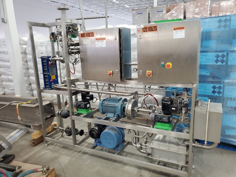 IBC Cleaning System, Stainless Steel tote cleaning system, rotary jet ...