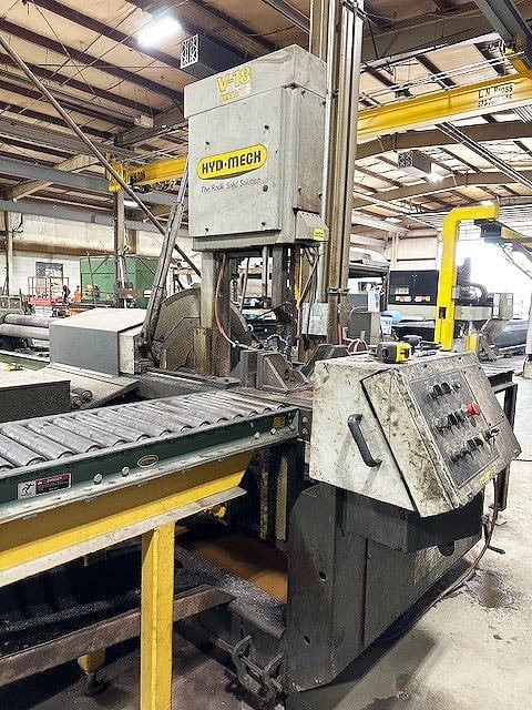 18" x 20" Hyd-Mech #V-18, tilt frame, 45° power tilt, dual vise ...