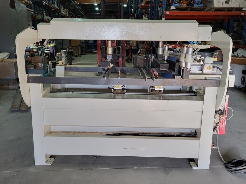 63 Spindle SCM #Multitech-Plus, Boring Machine, 3-Head, 90 mm Stroke ...