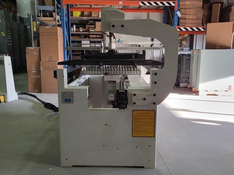 63 Spindle, SCM #Multitech-Plus, Boring Machine, 3-Head, 90 mm Stroke ...