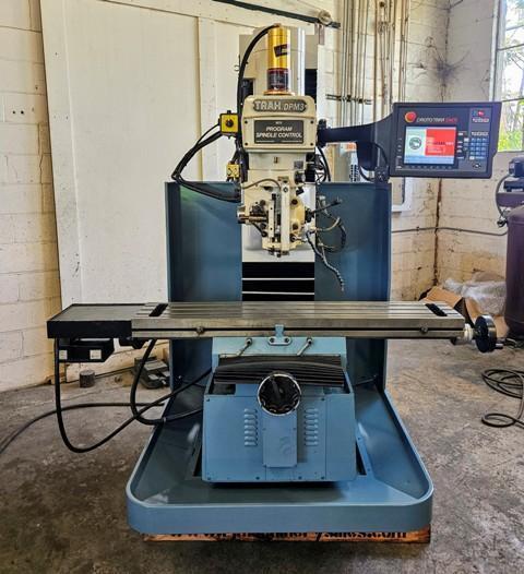 Southwestern Industries #Trak-DPMSX-3P, CNC vertical mill, 10" x50" tbl ...