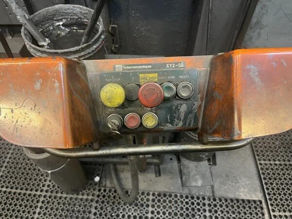 1000 Ton, Sutherland #SHF1000, hot forging press, 12" Stroke, 29.53" Shut Height, 80 SPM, 2004 ...