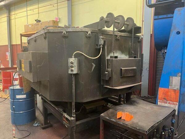 1000 Ton, Sutherland #SHF1000, hot forging press, 12" Stroke, 29.53" Shut Height, 80 SPM, 2004 ...