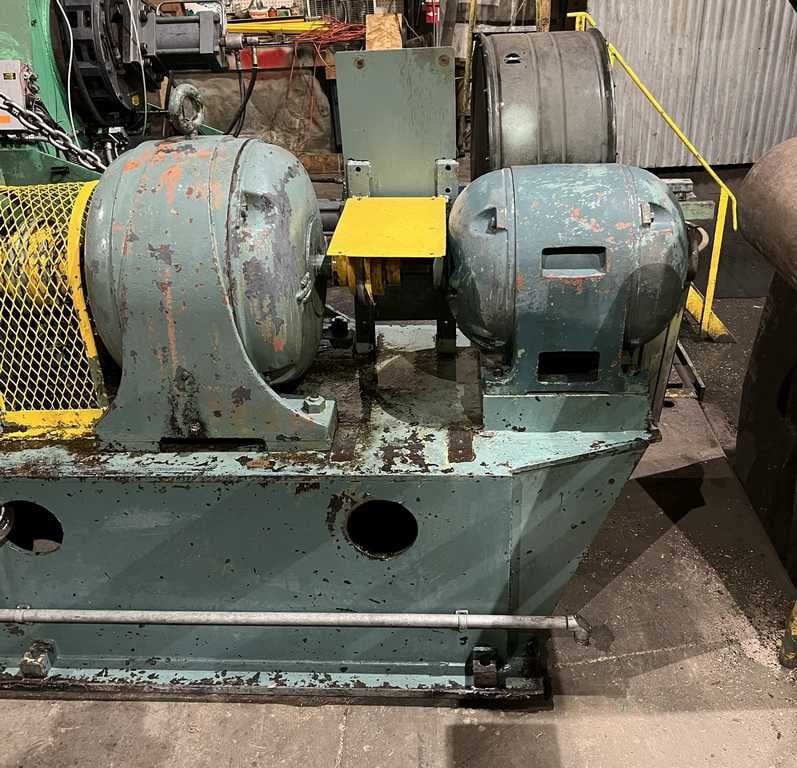 48" x 7" Paxson, slitter head, 5" diameter x 51" Face entry passline ...