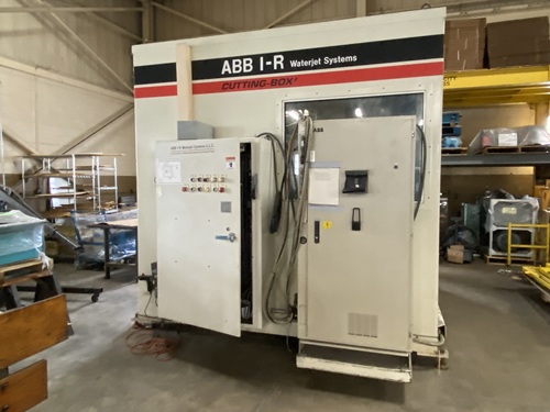 Ingersoll-Rand #CB2-2400, Waterjet Cutting Box 2, with Robot, 60k psi ...