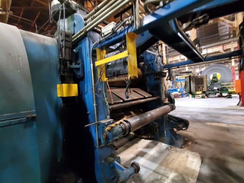 26" x 72" Farrel, 3-roll rubber calendar, cored rolls for cooling ...