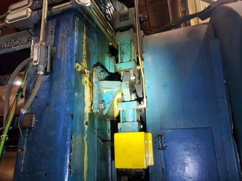 26" x 72" Farrel, 3-roll rubber calendar, cored rolls for cooling ...