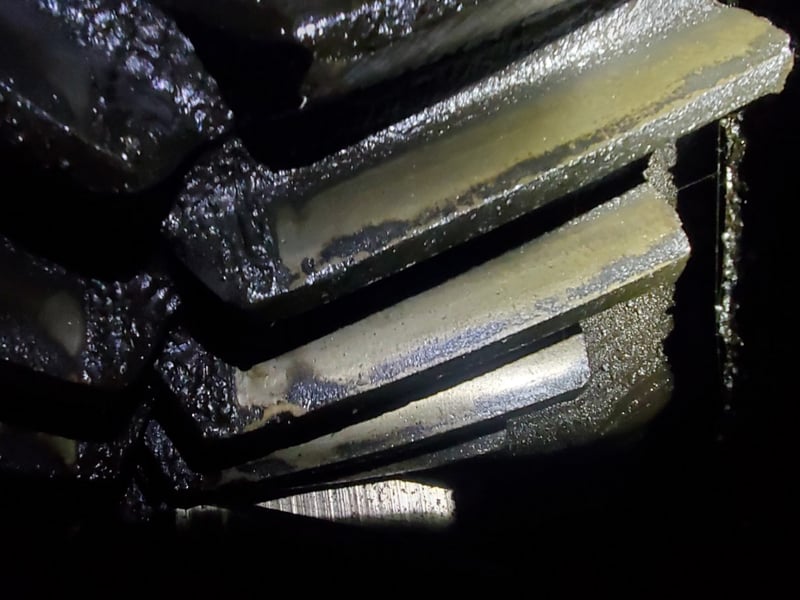 26" x 72" Farrel, 3-roll rubber calendar, cored rolls for cooling ...