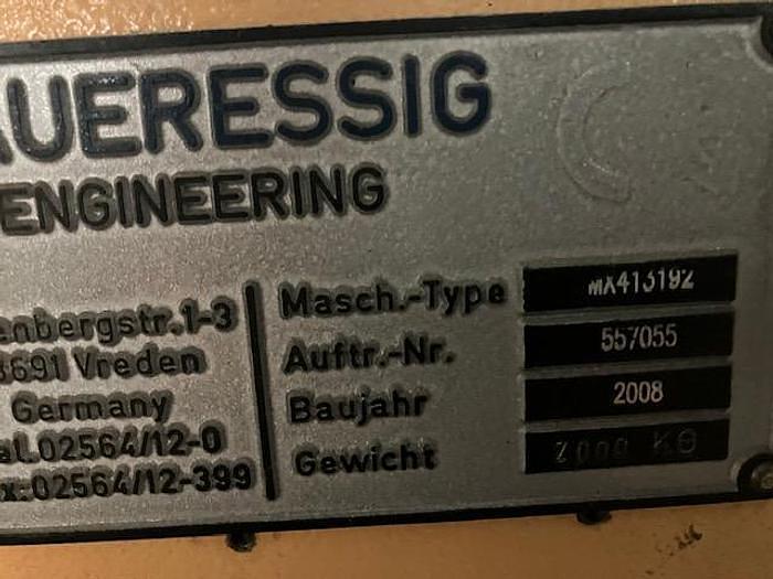 Saueressig #Match-Steel embosser, 42", heated rolls 500°F, 1150 FPM ...