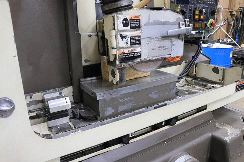 6" x 18" Amada Wasino #Meister, CNC surface grinder, electromagnetic ...