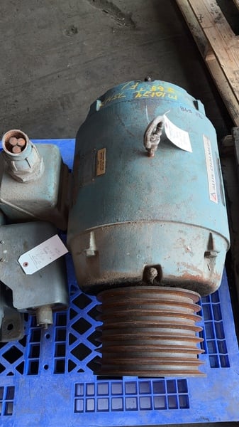 75 HP 1760 RPM Allis-Chalmers, Frame 365T, DP, 1.15 service factor for ...
