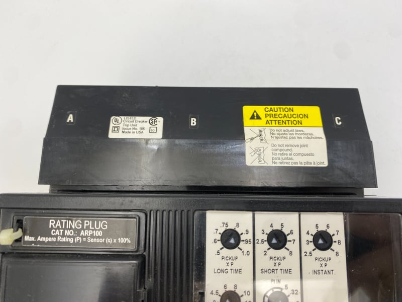 400 Amps, Square D #LXI36400 I-Line Circuit Breaker, 600 Volt 3P 3PH ...