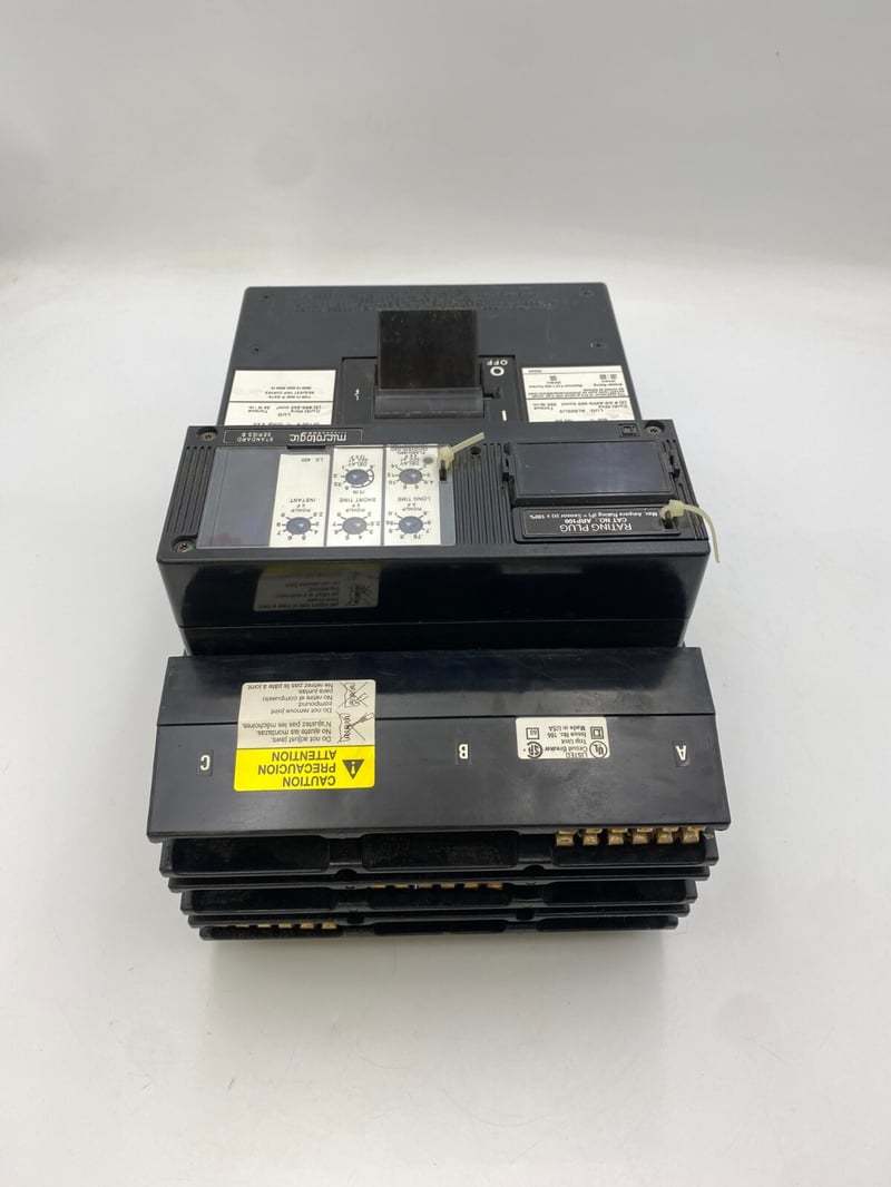 400 Amps, Square D #LXI36400 I-Line Circuit Breaker, 600 Volt 3P 3PH ...