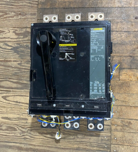 1600 Amps, Square D #04-15311-474, Circuit Breaker, 3P 600V PAL PH ...