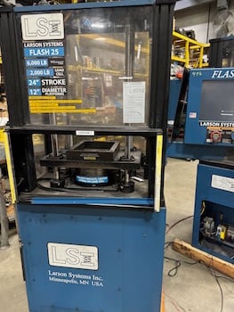 Larson #Flash-25, spring tester, 2000 lb. capacity, serial #4863021215 ...