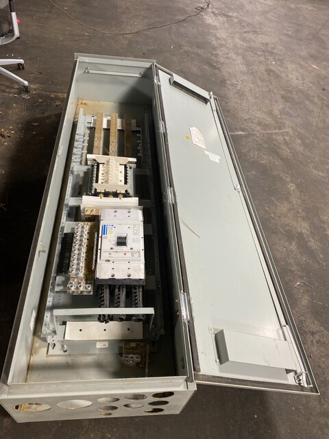 800 Amp. Eaton, PRL4, PDG43G0800FNNN, panelboard, 3R enclosure, 277/480 ...