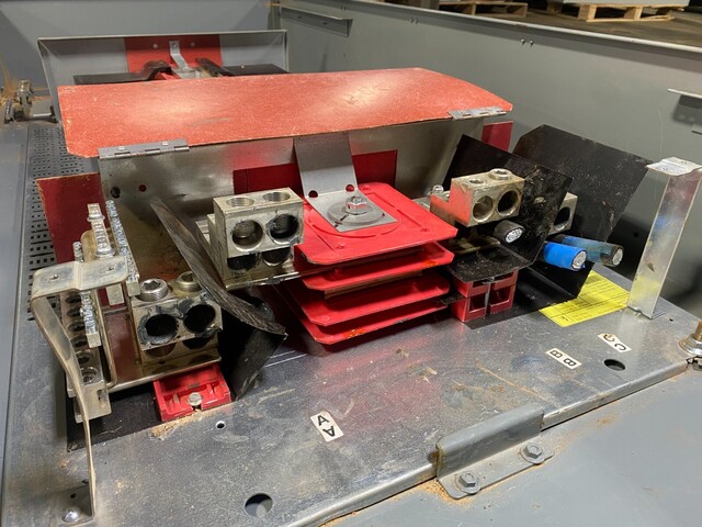 800 Amp. Square D, HCJ, I-line panelboard, vertical, 3R enclosure, 120 ...