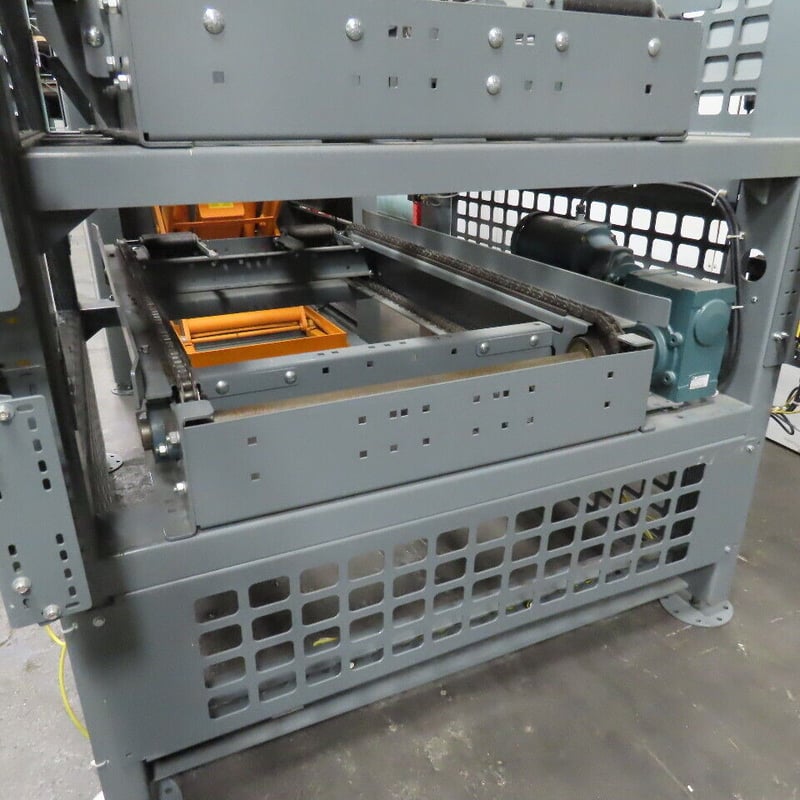 Automated High Infeed Palletizer W/ Pallet Feeder Discharge Conveyor 40 ...