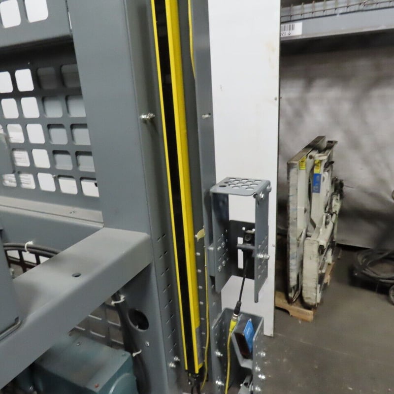 Automated High Infeed Palletizer W/ Pallet Feeder Discharge Conveyor 40 ...