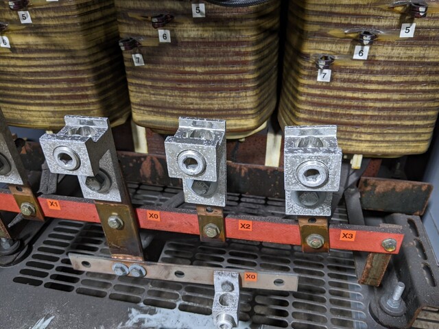 75 KVA 480 Primary, 208Y/120 Secondary, Siemens #3F3Y075FCD16 ...